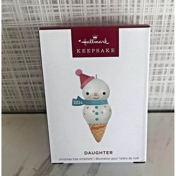 Hallmark | Holiday | Hallmark Keepsake Daughter Ornament 224 Ice Cream ...